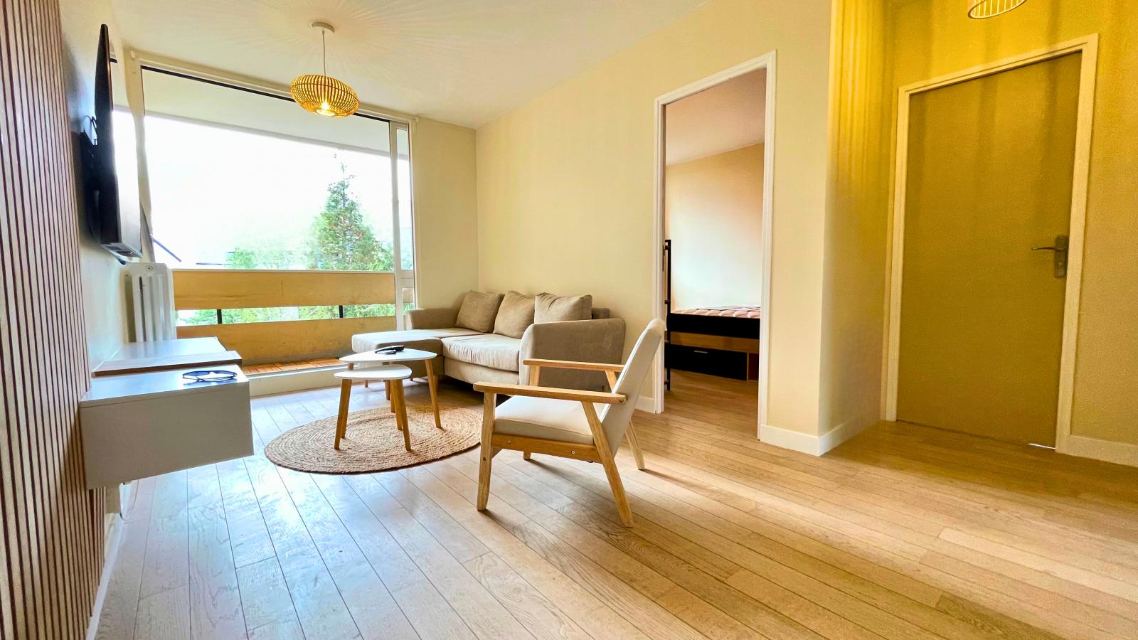 Chambre orange : 6 Résidence les Nouveaux Horizons 5 - Rentila